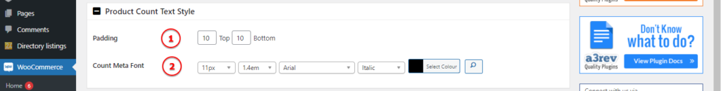 Product Sort and Display - a3rev Docs